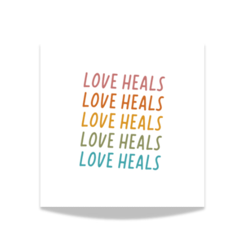 Love Heals Pride Sticker - Thistle Farms